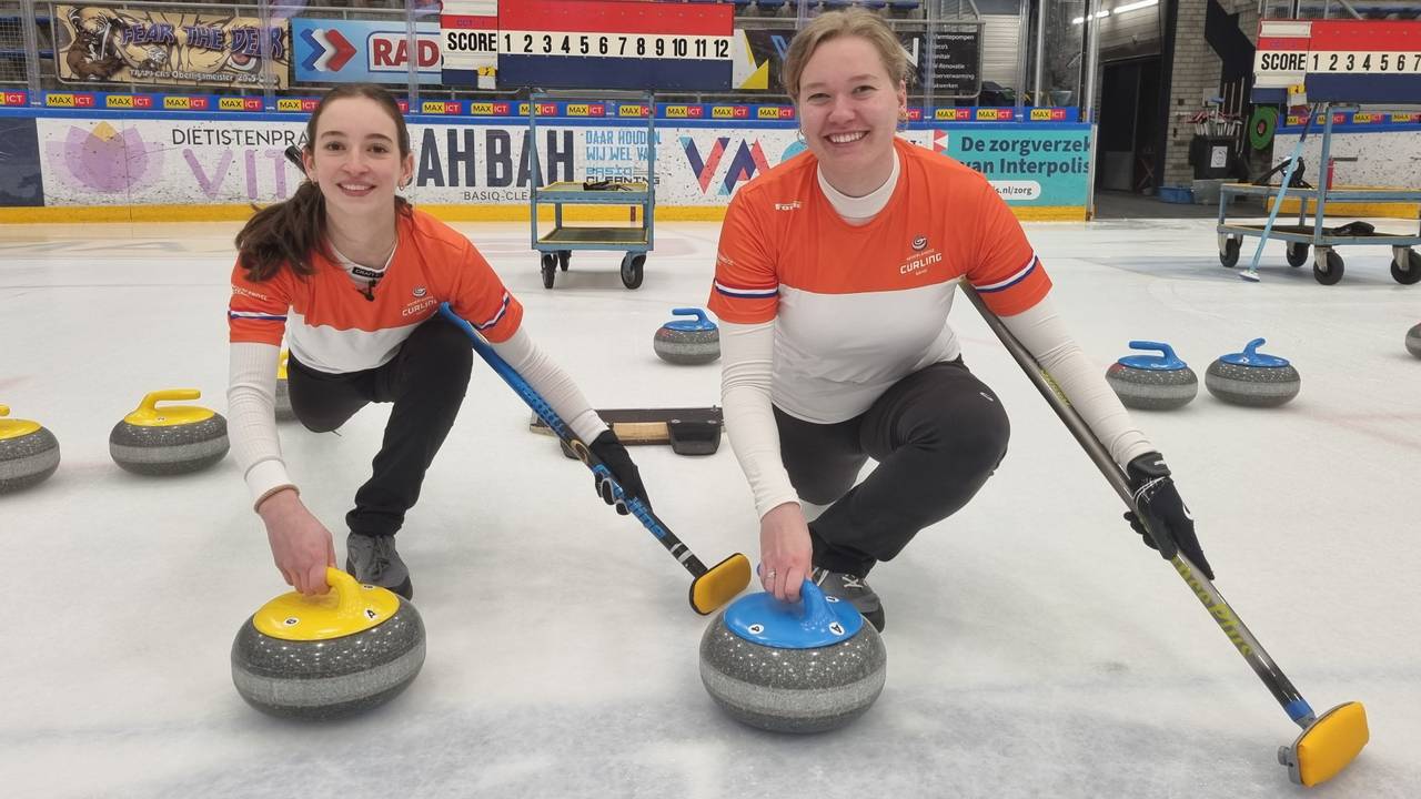 Linde (16) en Marit (18) doen aan curling: 'Niet alleen voor oude ...