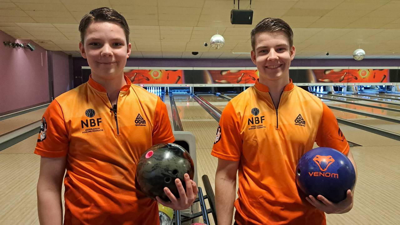 Met hippe schoenen en ballen op maat gaan broers naar EK bowlen ...