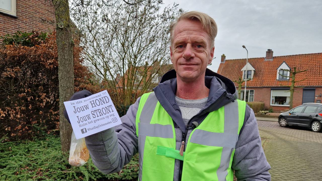 Chris is de rondslingerende hondenpoep in afvalzakjes zat: 'Ruim het op ...