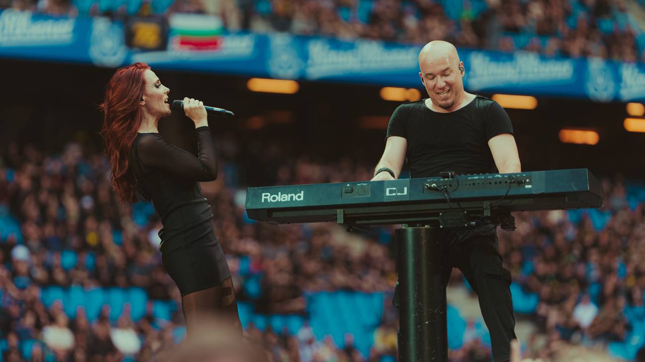 Coen stond met zijn band Epica in het voorprogramma van Metallica ...