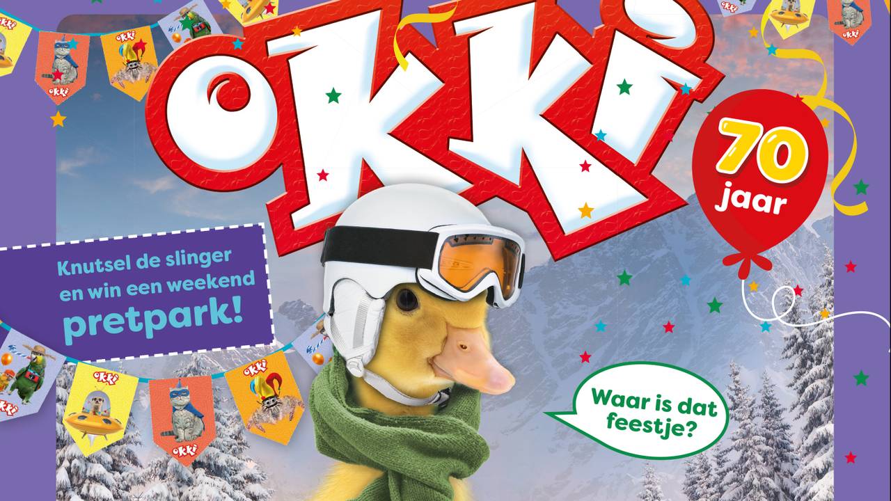 Jeugd leest de Okki net als opa en oma, maar het is wel een ander blad ...