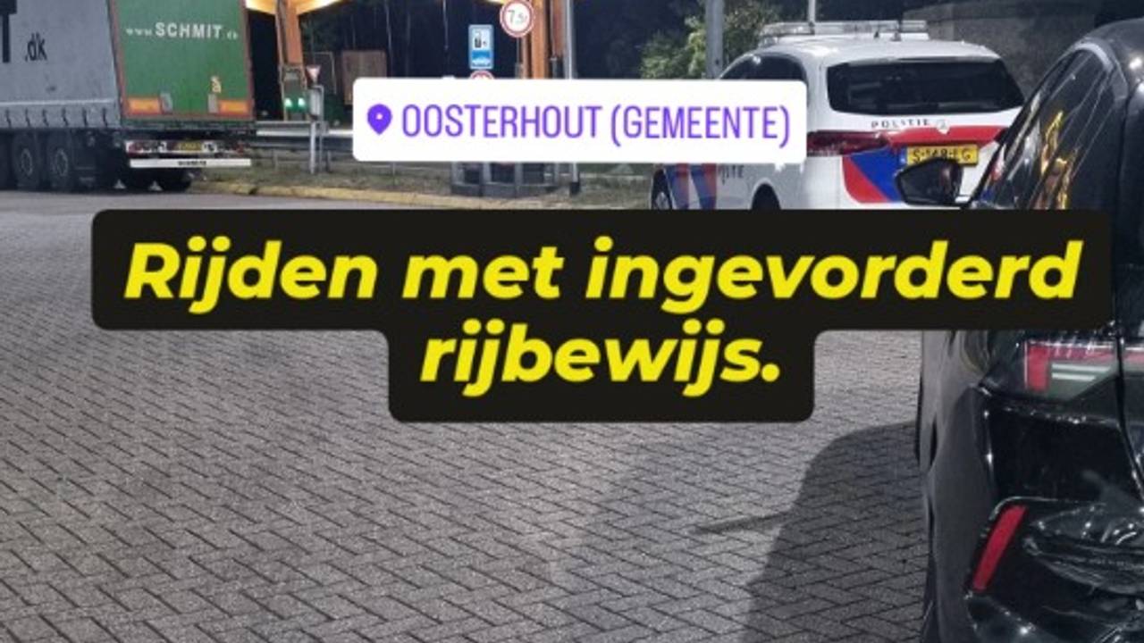 Automobilist moet auto inleveren bij politie - Omroep Brabant