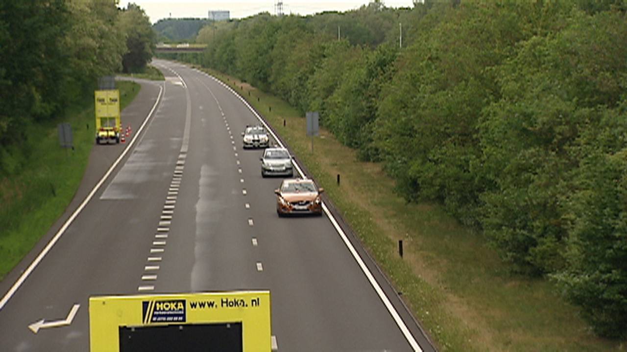 TNO rondt testritten tegen spookfiles af op A270 bij Helmond - Omroep ...