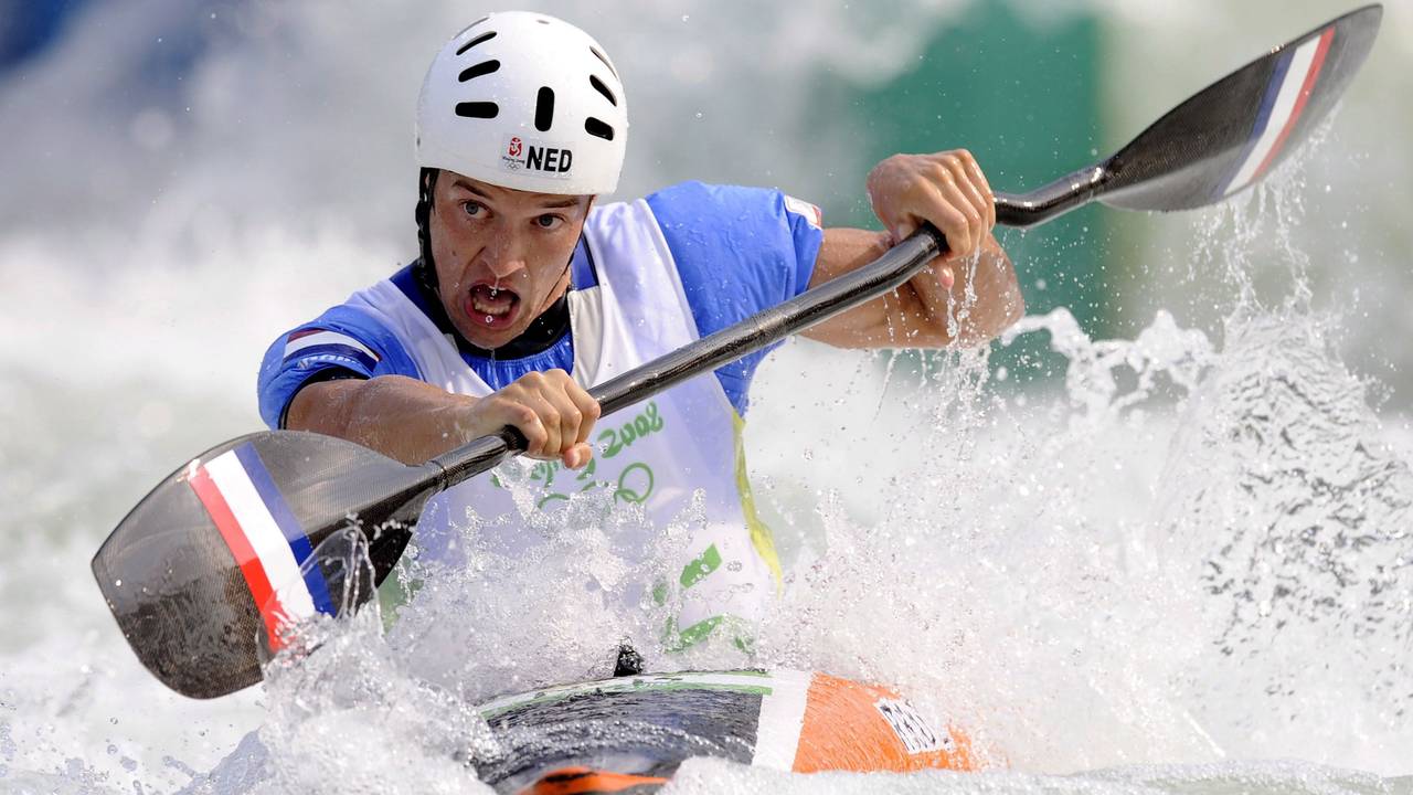 Kanoslalommer Robert Bouten loopt halve finale Praag mis - Omroep Brabant