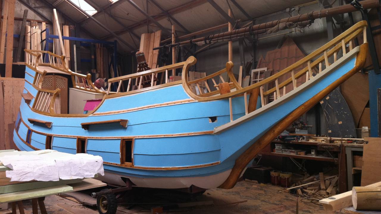 Acht maanden werk aan Blauwe Schuit - Omroep Brabant