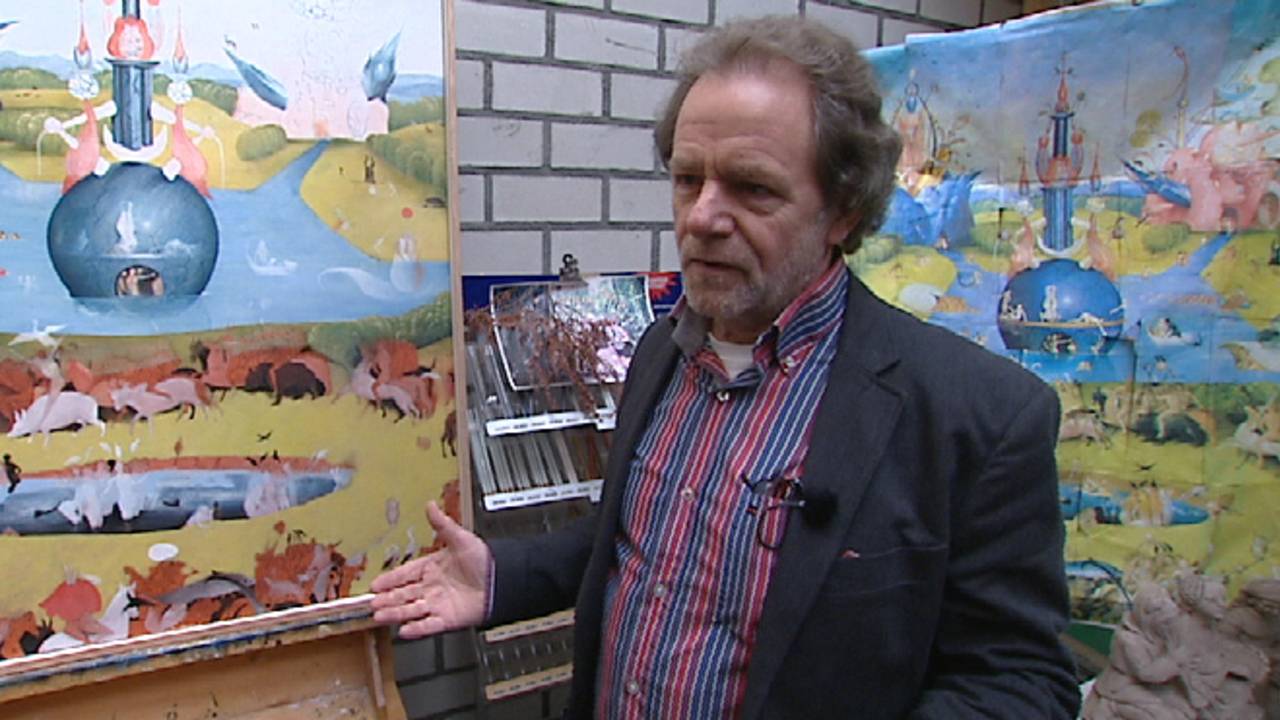 Kunstschilder Henk Groenendaal uit Den Dungen studeert al vier jaar op ...