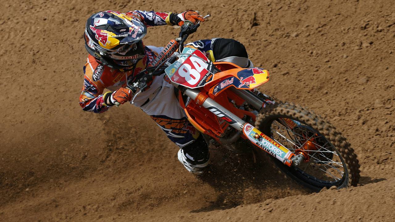 Jeffrey Herlings evenaart record Dave Strijbos met winst in GP Letland ...