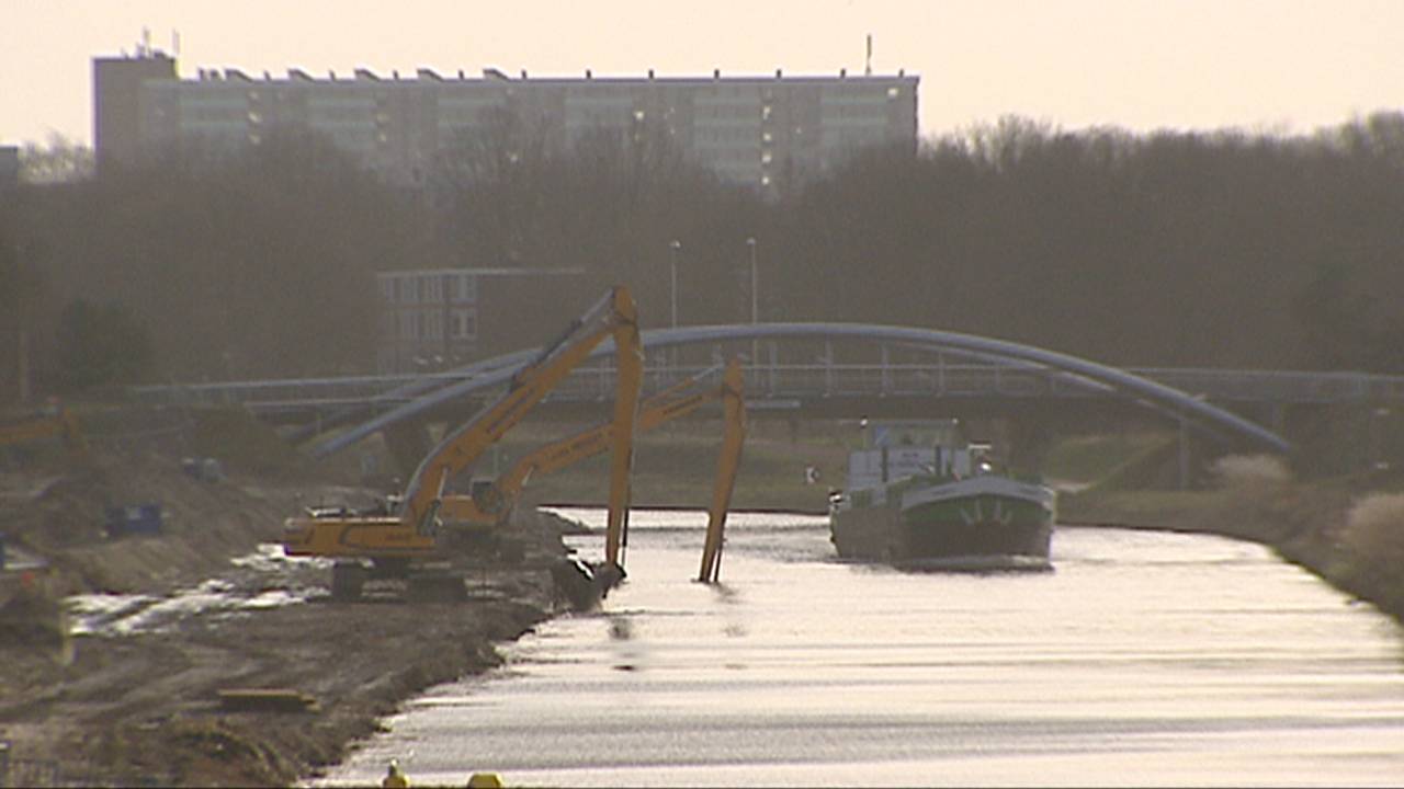 Verbreding Wilhelminakanaal bij Tilburg begonnen - Omroep Brabant