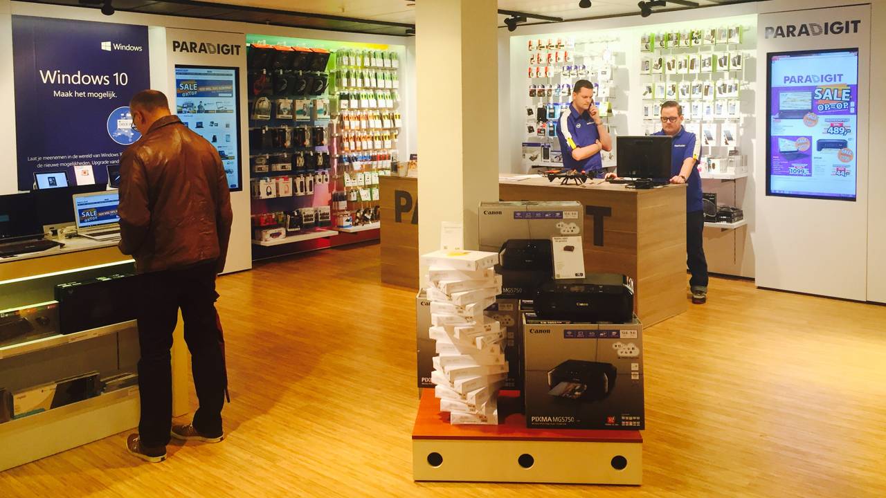 Paradigit failliet, alle zeventien winkels dicht, honderden ontslagen ...