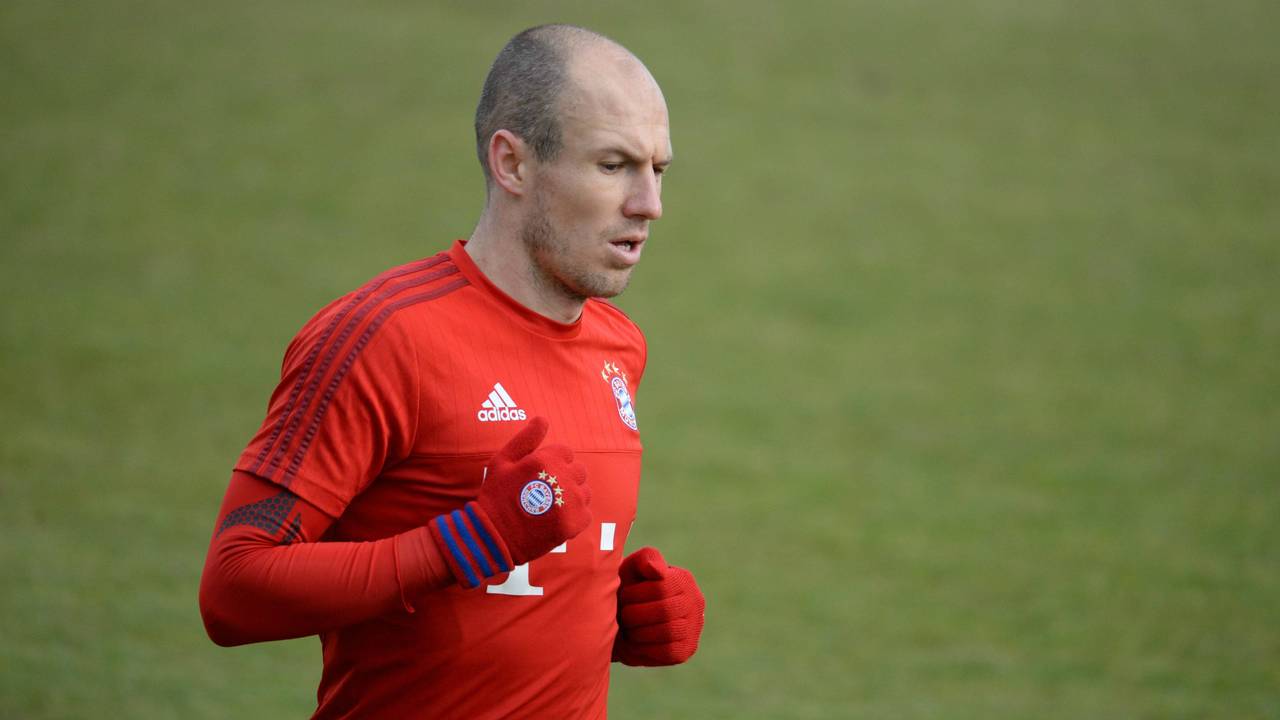 Arjen Robben weer speelklaar tegen PSV - Omroep Brabant