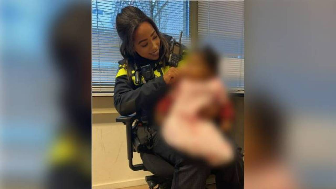 Vrouw opgepakt na steekpartij, politie ontfermt zich over haar baby - Omroep Brabant