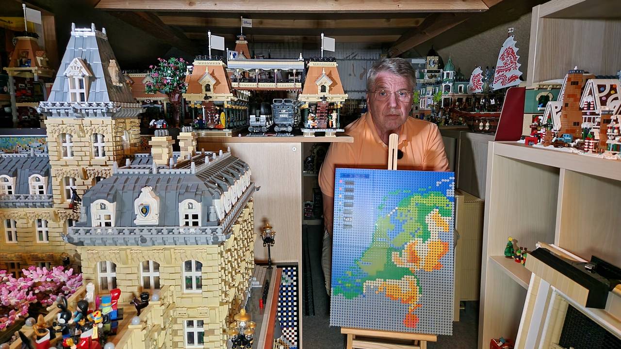Christo heeft een zolder vol LEGO, maar zijn vrouw heeft er niks mee ...
