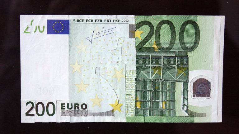Eurobiljettenkunst van Eindhovense Jasper van Es gestolen in Rotterdam ...