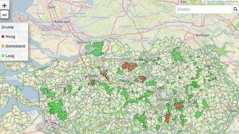 Opnieuw veel te druk in de bossen, code rood in Brabantse ...