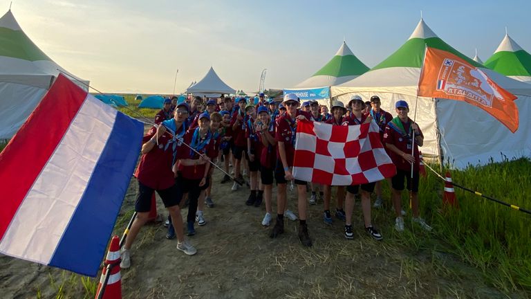 Brabantse scouts nemen deel aan bloedheet World Scout Jamboree - Omroep ...